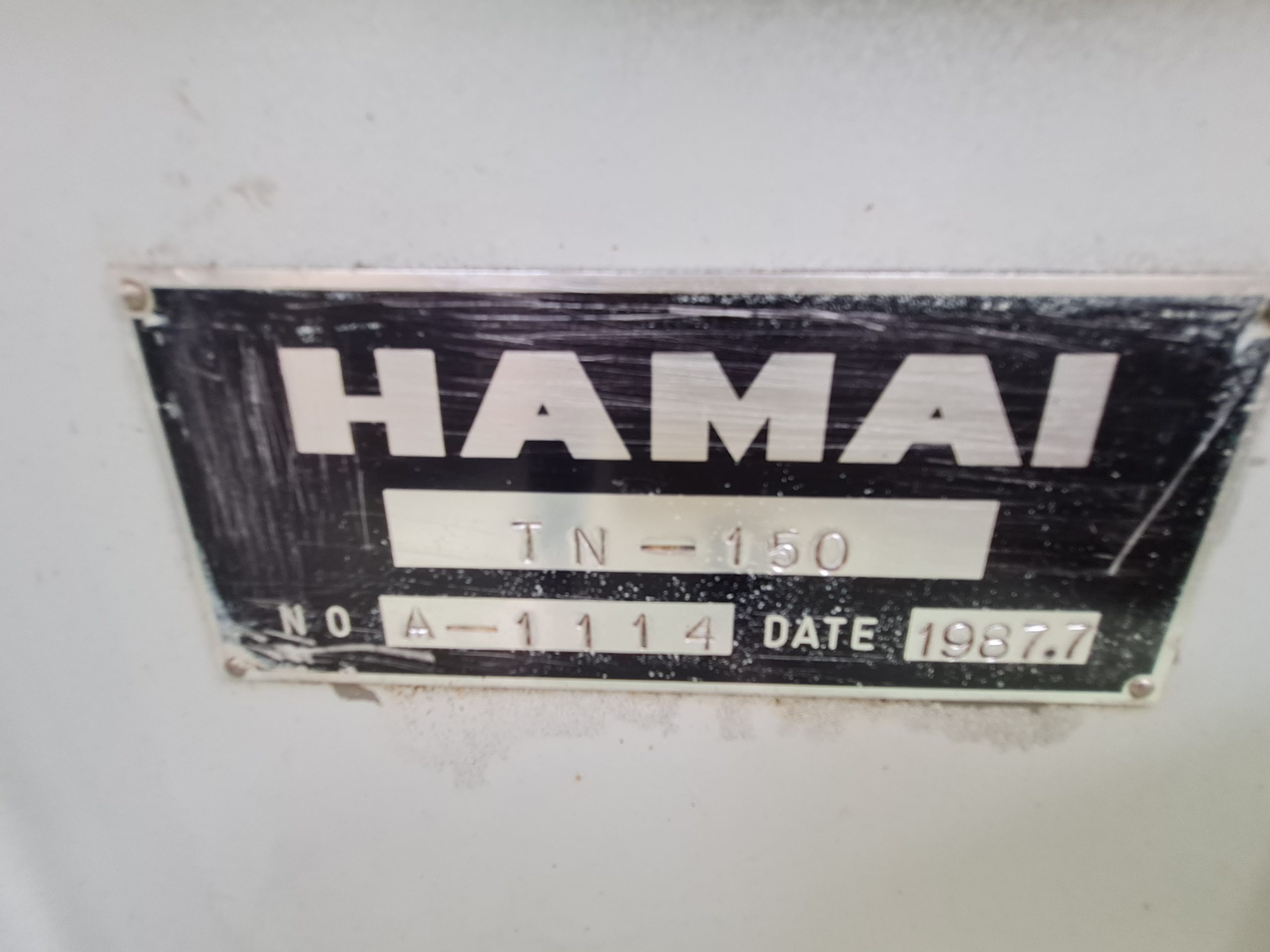 Fresadora Cnc Hamai TN-150 – OccasionMachines