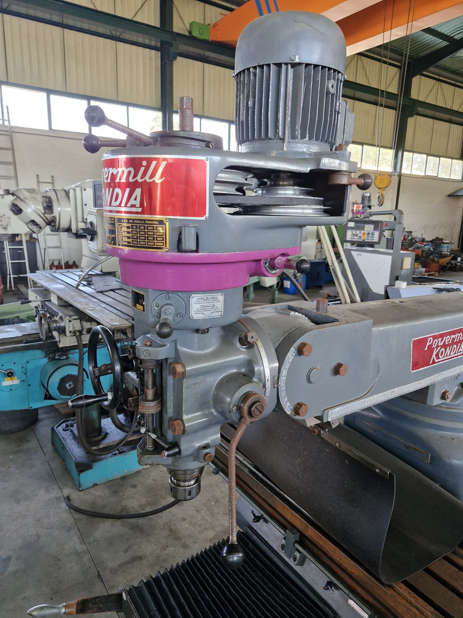 Kondia Power Mill Milling Machine – OccasionMachines